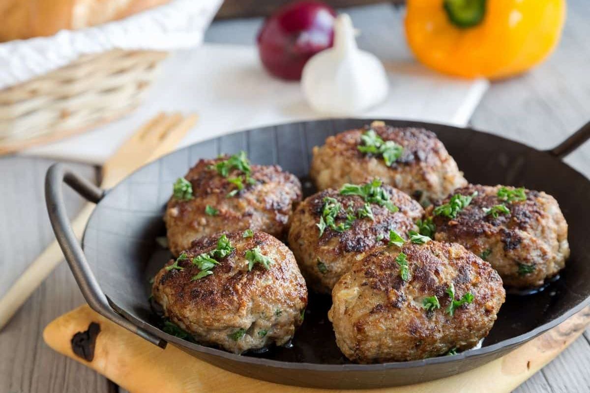 Juicy Frikkadelle with Klipdrift Brandy