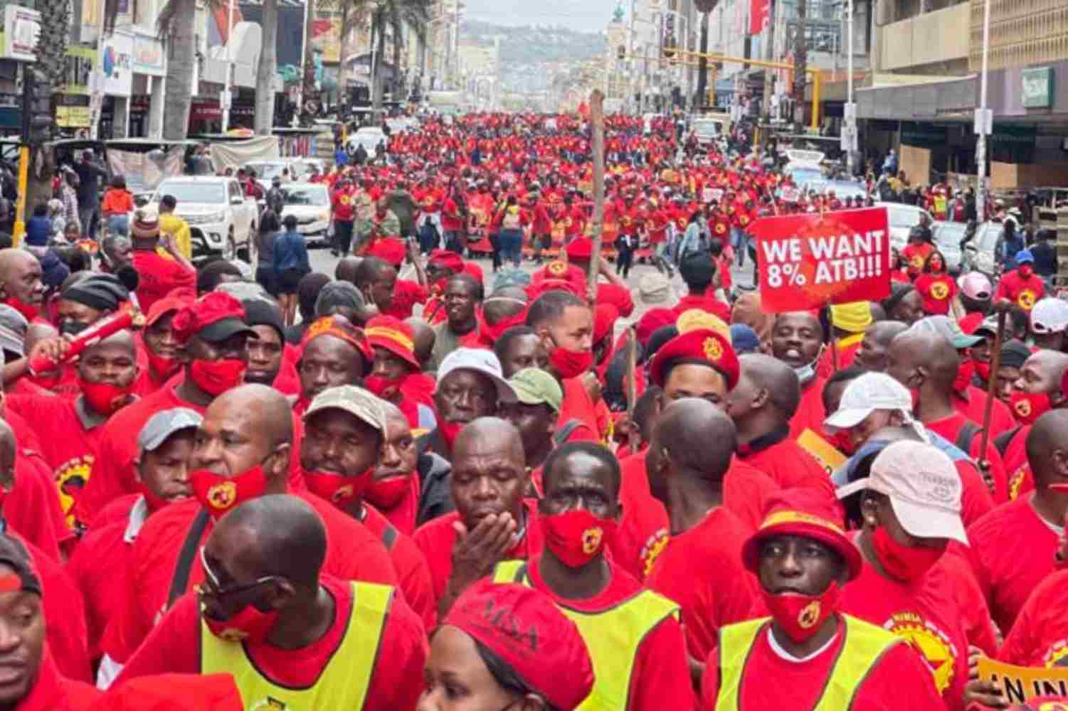 Numsa strike: Steel workers down tools, demand wage increase