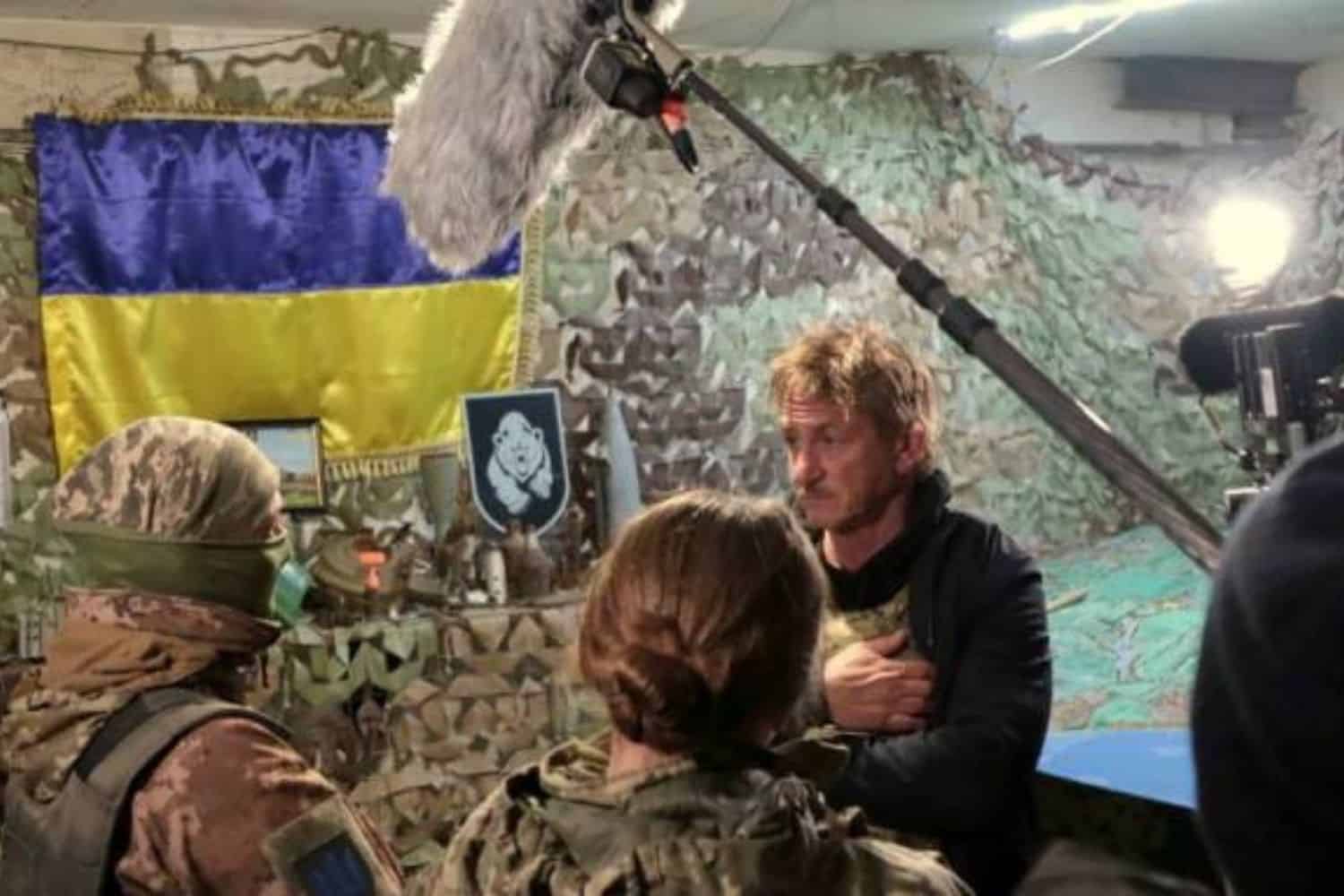 Sean Penn is currently in Ukraine filming Russia's attacks Sean Penn is currently in Ukraine filming Russia's attacks
