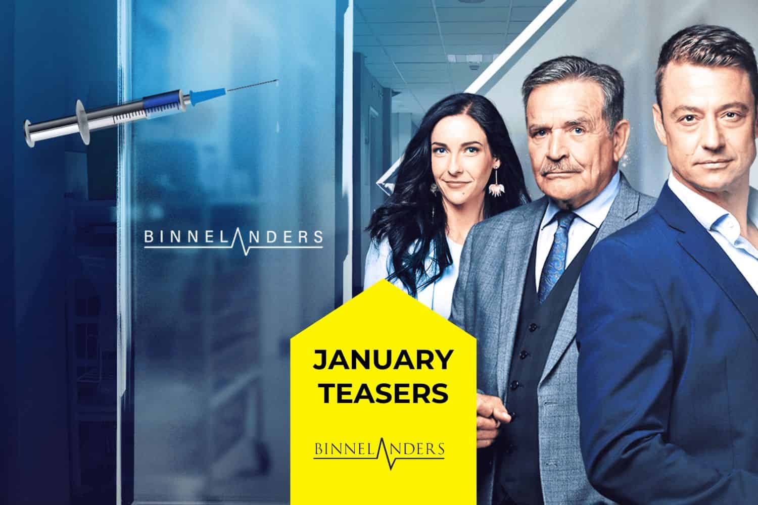 Soapie Teasers for Binnelanders this January 2023