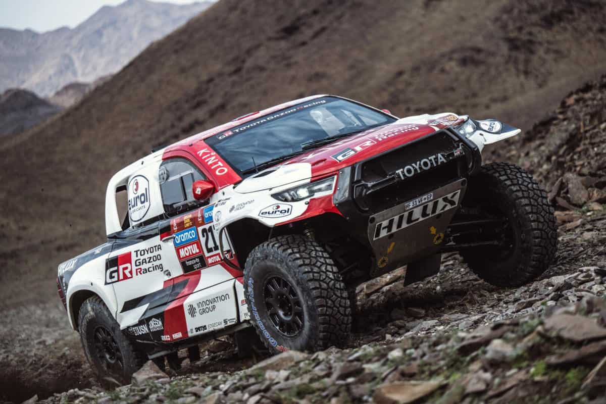 De Villiers / Murphy into top 5 of Dakar 2023 after solid second stage