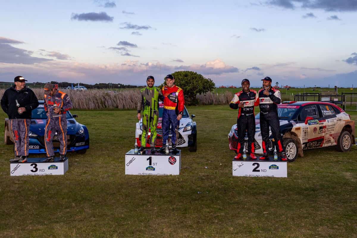 Algoa SA rally: a hat trick and a 1-2